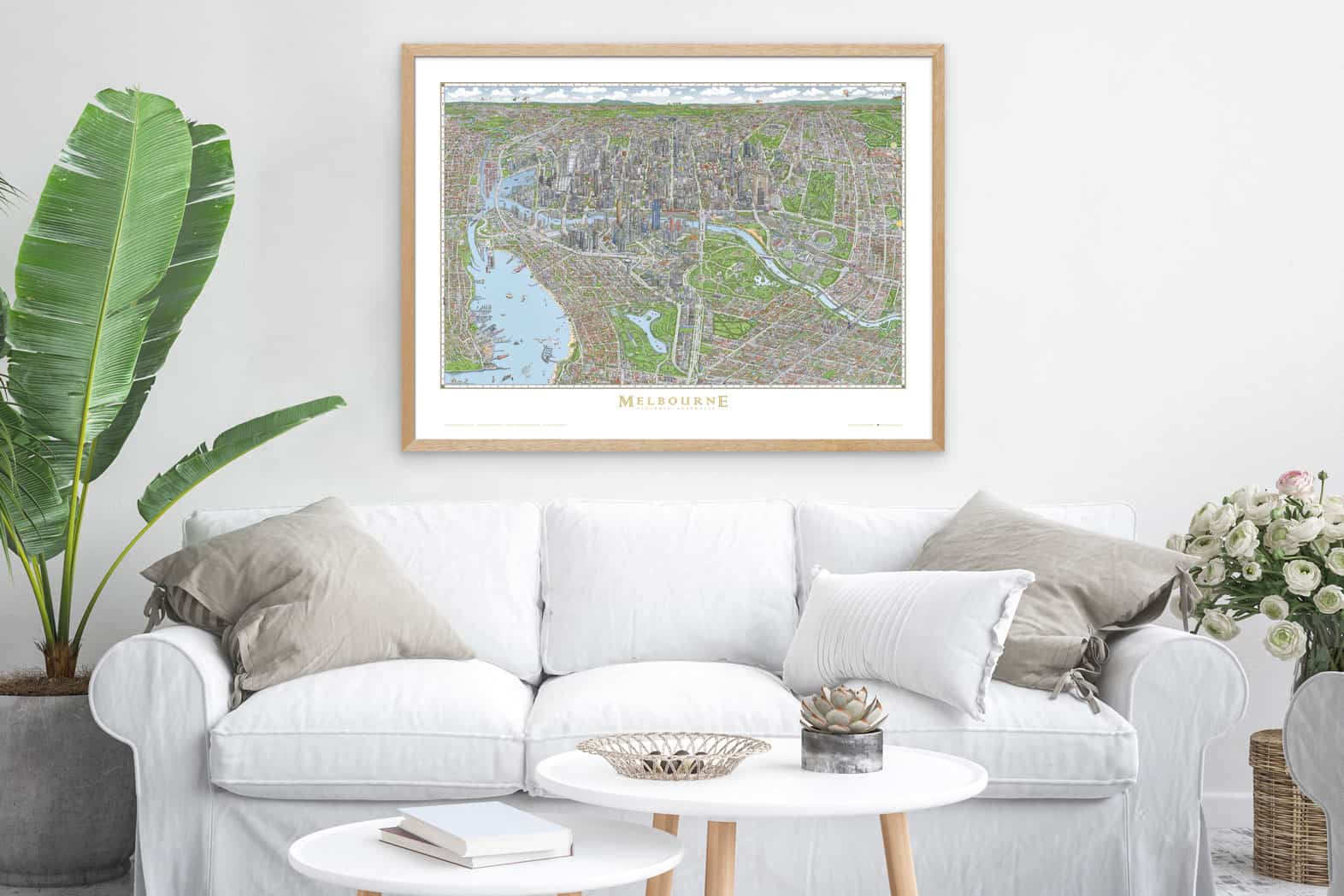 The Melbourne Map: Custom Framing for a Local Masterpiece