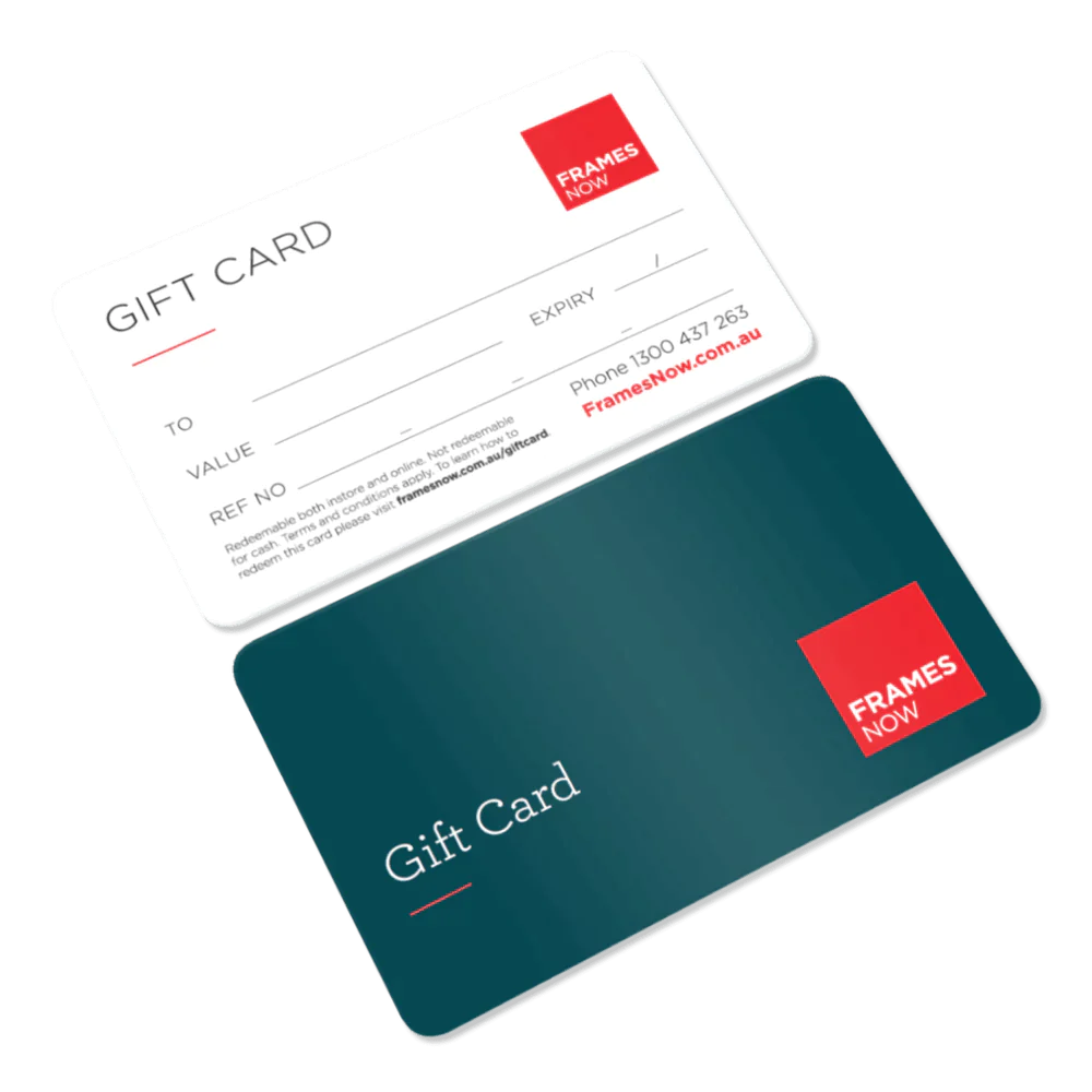 Retail Store Gift Card – Frames Now